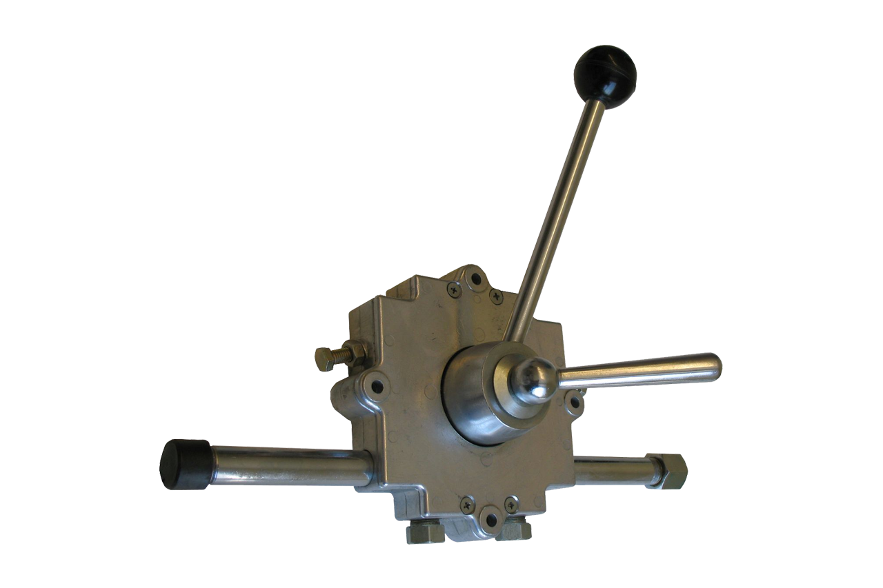 SINGLE LEVER CONTROL BOX FOR CONCRETE MIXER TRUCKS - B502 - Industria ...