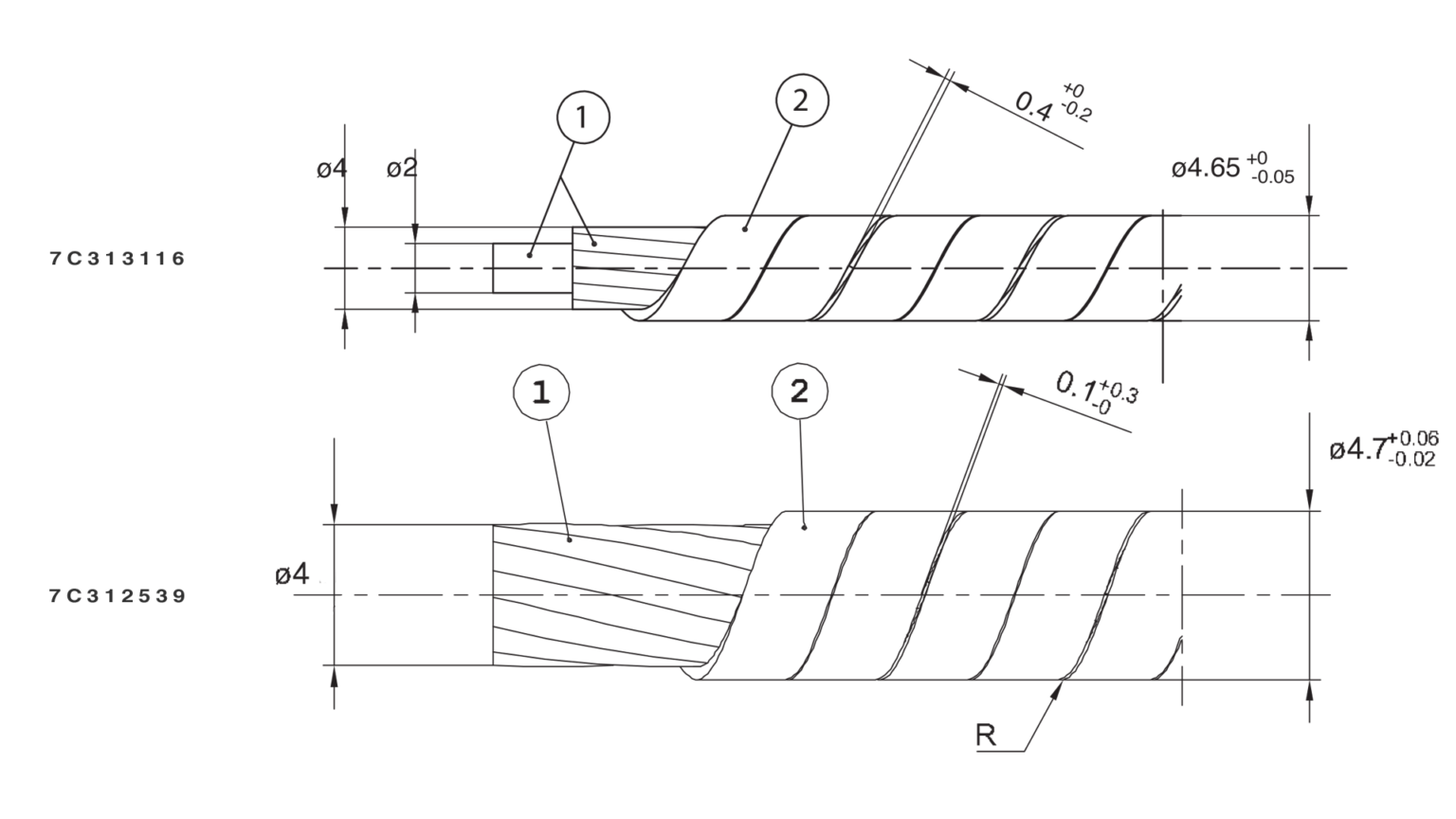 PUSH PULL INNER CABLES - Industria di Leivi