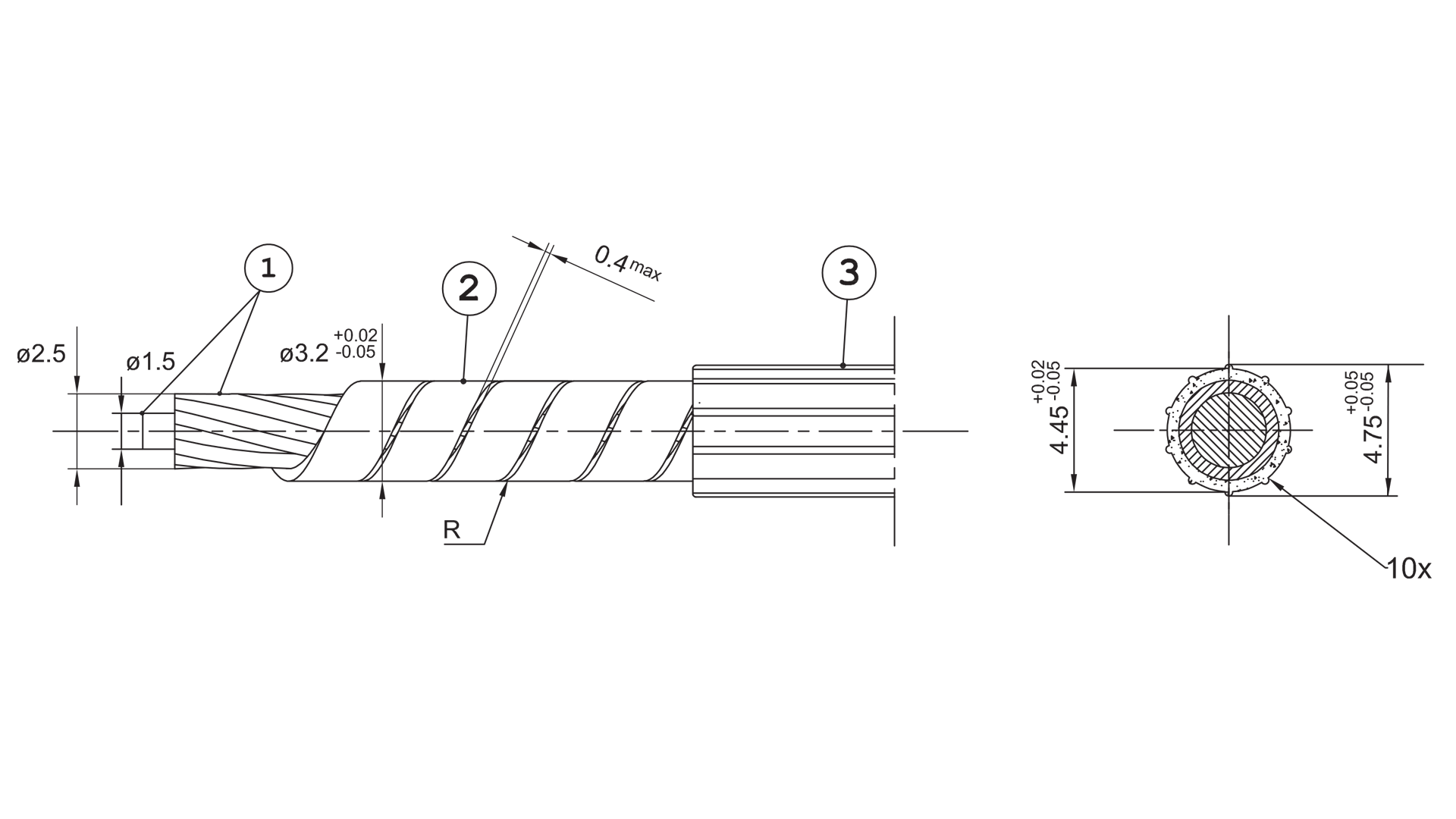 COATED PUSH PULL INNER CABLES - Industria di Leivi